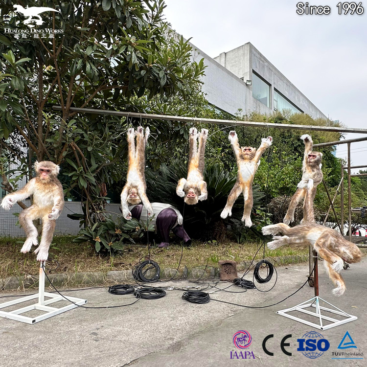 High Quality Animatronic Monkey with Blinking Eyes & Realistic Sounds ...